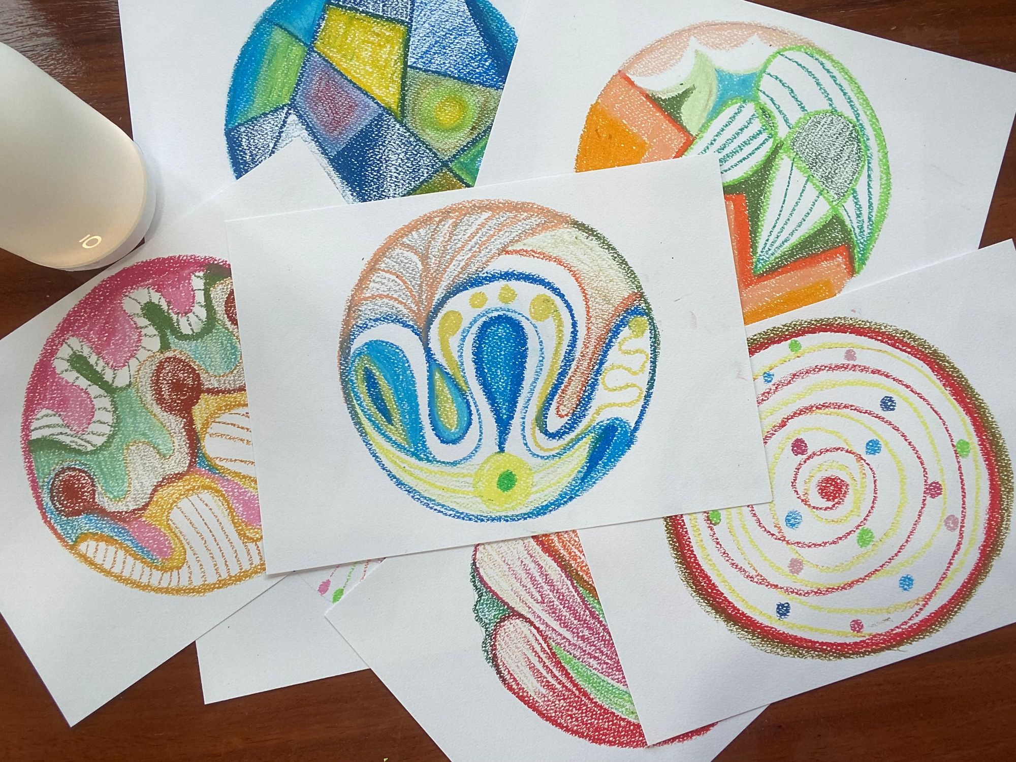 Draw Mandala for MARI process